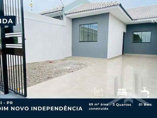 Casa / Sobrado para Venda em Sarandi/PR Jardim Nova Independência 3 Quartos