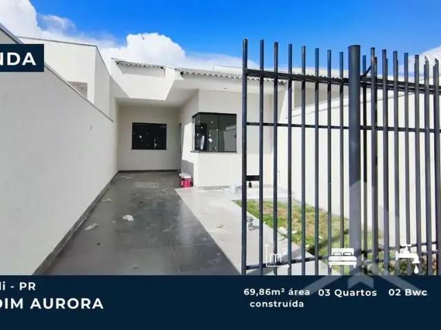 Casa / Sobrado para Venda em Sarandi/PR Jardim Aurora 2 Quartos