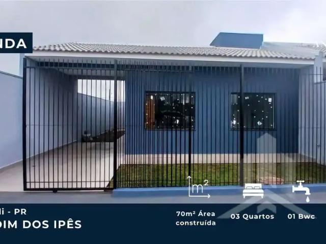 Casa / Sobrado para Venda em Sarandi/PR Jardim dos Ipês 3 Quartos