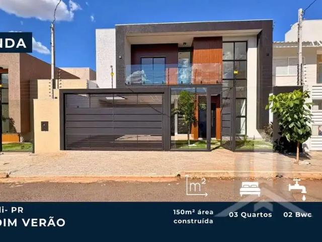 Casa / Sobrado para Venda em Sarandi/PR Jardim Verão 2 Quartos