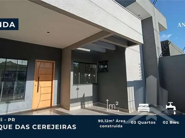 Casa / Sobrado para Venda em Sarandi/PR Parque das Cerejeiras 2 Quartos