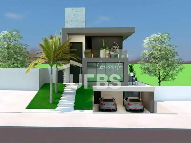 Casa / Sobrado para Venda em Senador Canedo/GO Jardins Nápoles 3 Quartos