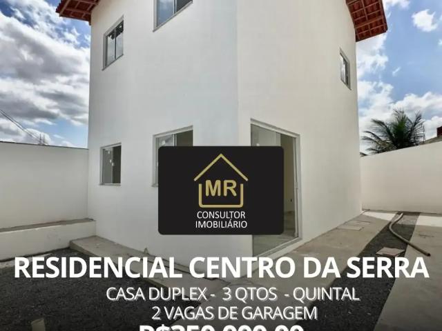 Casa / Sobrado para Venda em Serra/ES Residencial Centro da Serra 3 Quartos