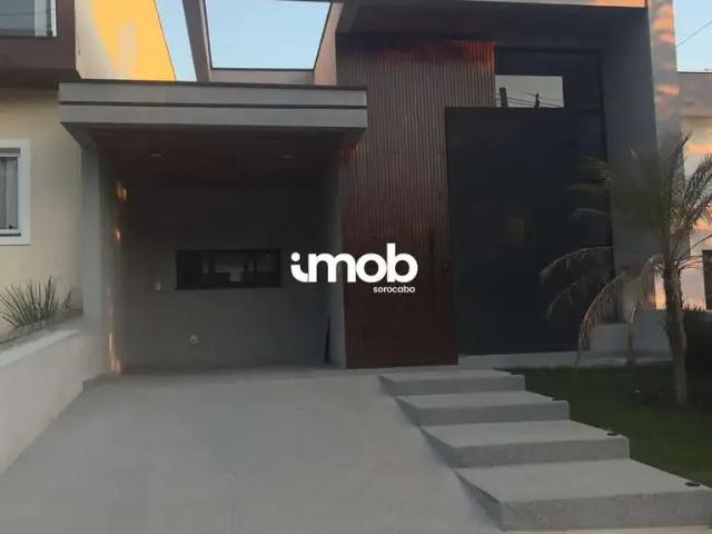 Casa / Sobrado para Venda em Sorocaba/SP Jardim Residencial Villagio Ipanema I 3 Quartos