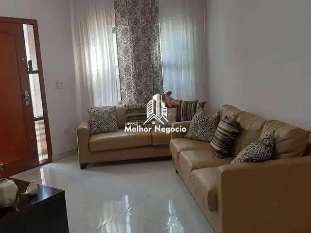 Casa / Sobrado para Venda em Sumaré/SP Parque Franceschini 3 Quartos