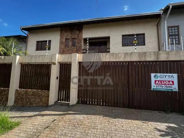 Casa / Sobrado para Locação em Campinas/SP Parque Alto Taquaral 4 Quartos