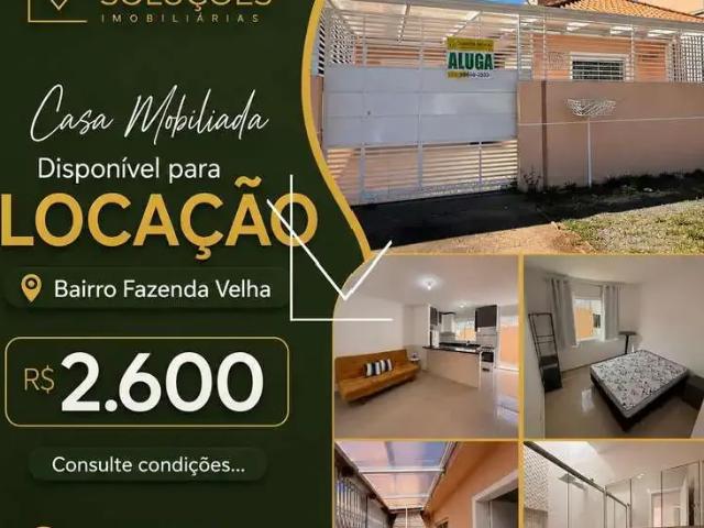 Casa / Sobrado para Locação em Araucária/PR Fazenda Velha 2 Quartos