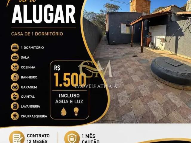 Casa / Sobrado para Locação em Atibaia/SP Parque Fernão Dias 1 Quartos