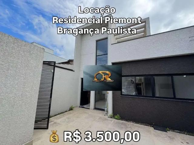 Casa / Sobrado para Locação em Bragança Paulista/SP Residencial Vino Barolo 3 Quartos