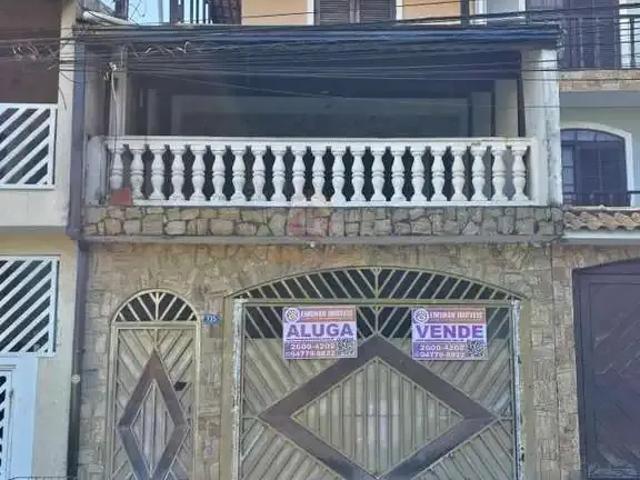 Casa / Sobrado para Locação em Guarulhos/SP Parque Continental II 3 Quartos