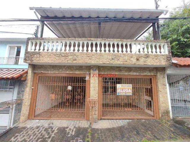 Casa / Sobrado para Locação em Guarulhos/SP Vila Rosália 4 Quartos
