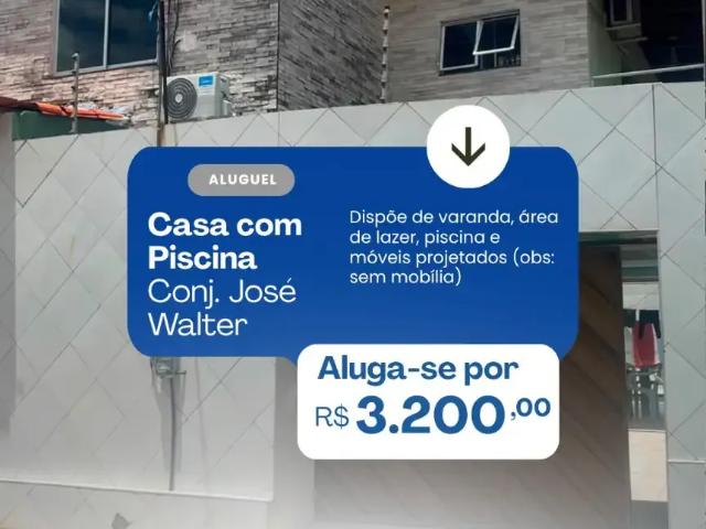 Casa / Sobrado para Locação em Fortaleza/CE Prefeito José Walter