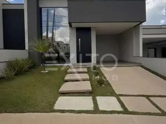 Casa / Sobrado para Locação em Indaiatuba/SP Loteamento Park Gran Reserve 3 Quartos