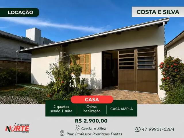 Casa / Sobrado para Locação em Joinville/SC Costa e Silva 2 Quartos
