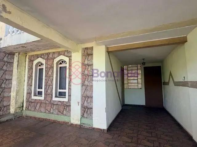 Casa / Sobrado para Locação em Jundiaí/SP Cidade Santos Dumont 3 Quartos