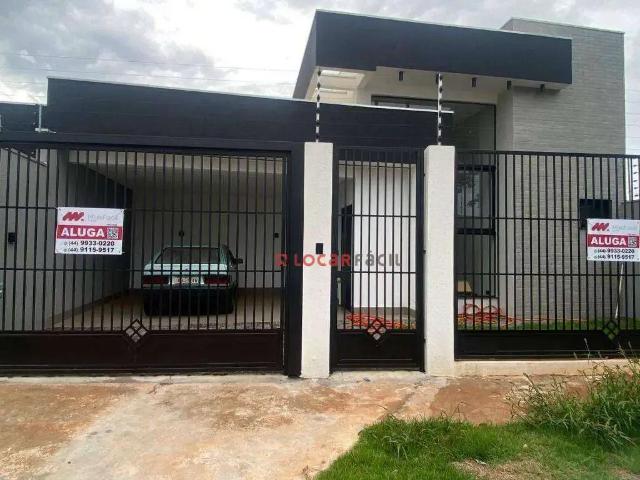 Casa / Sobrado para Locação em Maringá/PR Parque Avenida 3 Quartos