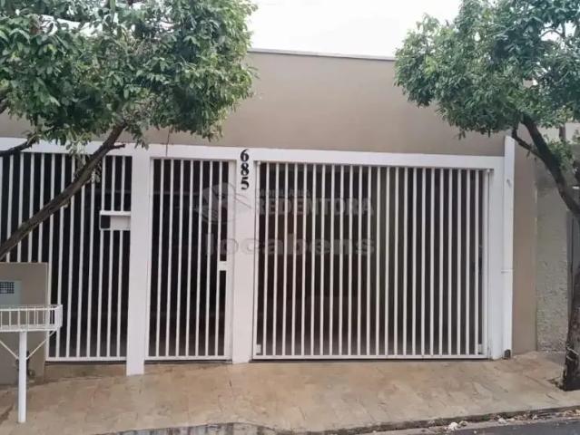 Casa / Sobrado para Locação em São José do Rio Preto/SP Vila Cristina 3 Quartos