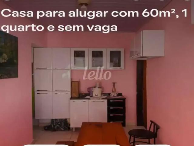 Casa / Sobrado para Locação em São Paulo/SP Vila Santa Clara 1 Quartos
