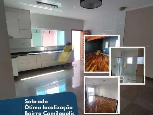 Casa / Sobrado para Locação em Santo André/SP Vila Camilópolis 3 Quartos