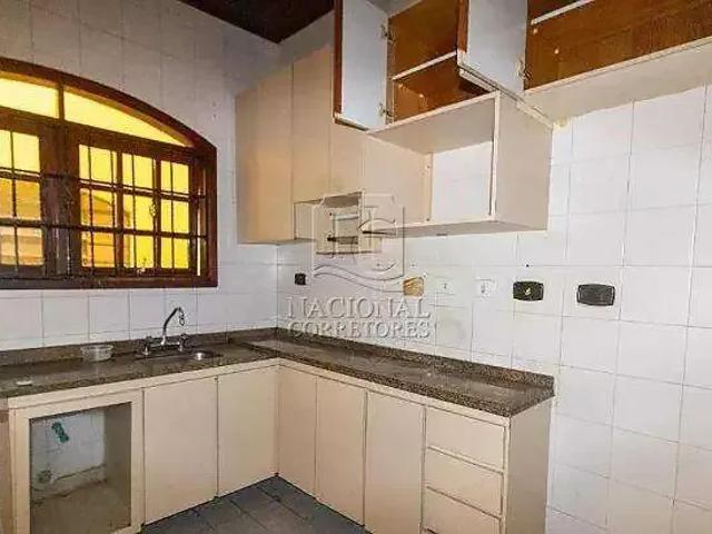 Casa / Sobrado para Locação em Santo André/SP Vila Homero Thon 3 Quartos