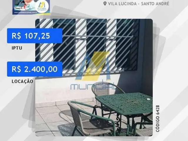 Casa / Sobrado para Locação em Santo André/SP Vila Lucinda 2 Quartos