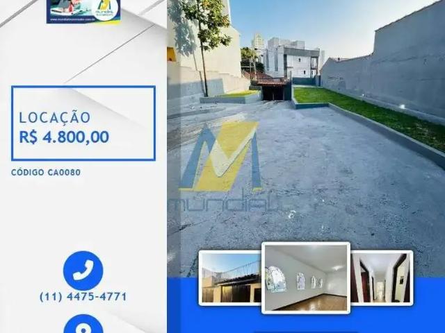 Casa / Sobrado para Locação em Santo André/SP Vila Príncipe de Gales 3 Quartos