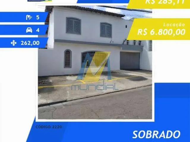 Casa / Sobrado para Locação em Santo André/SP Campestre