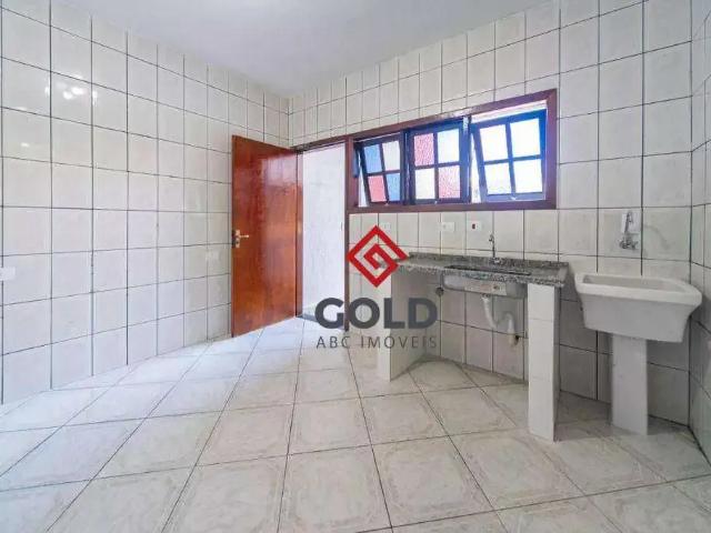 Casa / Sobrado para Locação em Santo André/SP Jardim Cristiane 1 Quartos