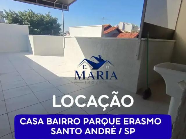 Casa / Sobrado para Locação em Santo André/SP Parque Erasmo Assunção 2 Quartos