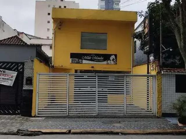Casa / Sobrado para Locação em Santos/SP Aparecida 1 Quartos