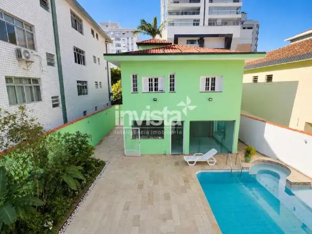Casa / Sobrado para Locação em Santos/SP Aparecida 3 Quartos