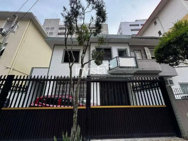 Casa / Sobrado para Locação em Santos/SP Gonzaga 5 Quartos