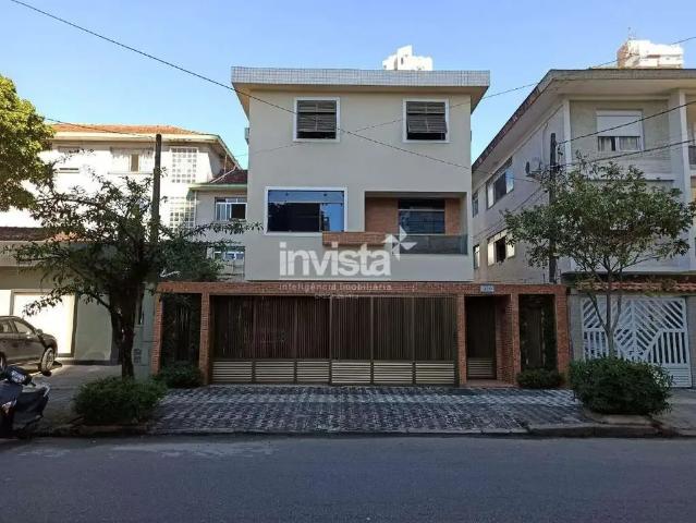 Casa / Sobrado para Locação em Santos/SP Embaré 4 Quartos
