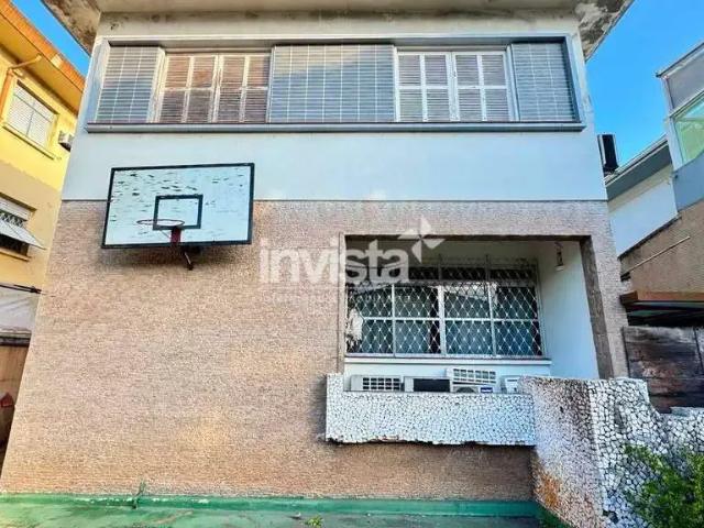 Casa / Sobrado para Locação em Santos/SP Macuco 5 Quartos