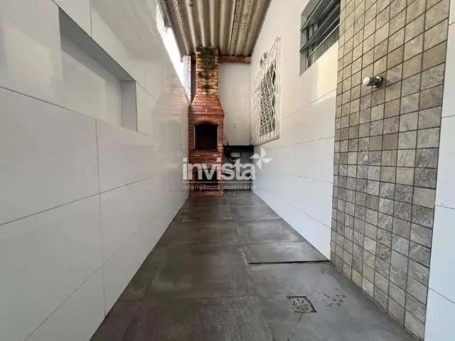 Casa / Sobrado para Locação em Santos/SP Vila Mathias 2 Quartos