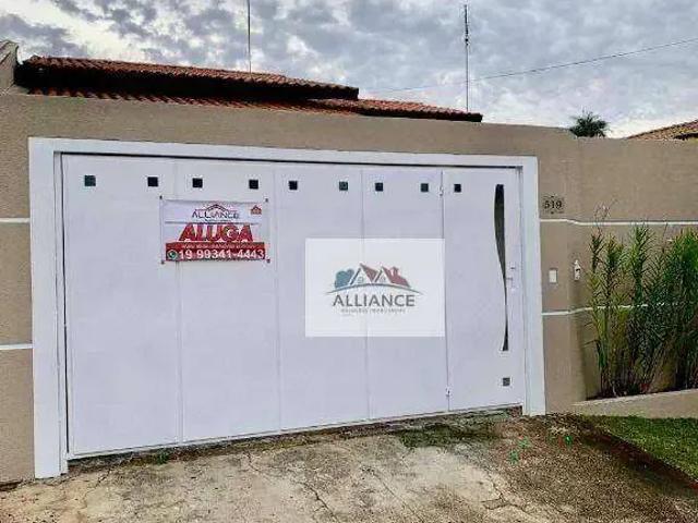 Casa / Sobrado para Locação em Paulínia/SP Alvorada Parque 3 Quartos