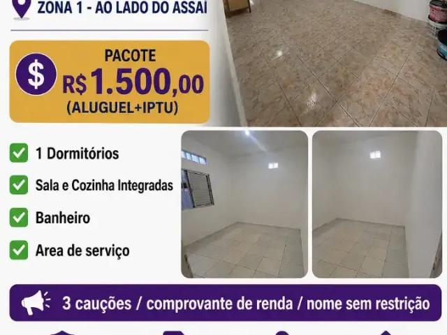 Casa / Sobrado para Locação em Praia Grande/SP Vila Mirim 1 Quartos