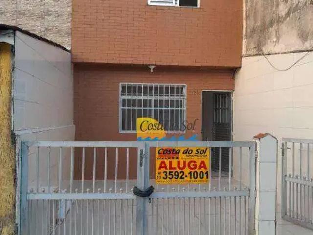 Casa / Sobrado para Locação em Praia Grande/SP Vila Mirim 2 Quartos