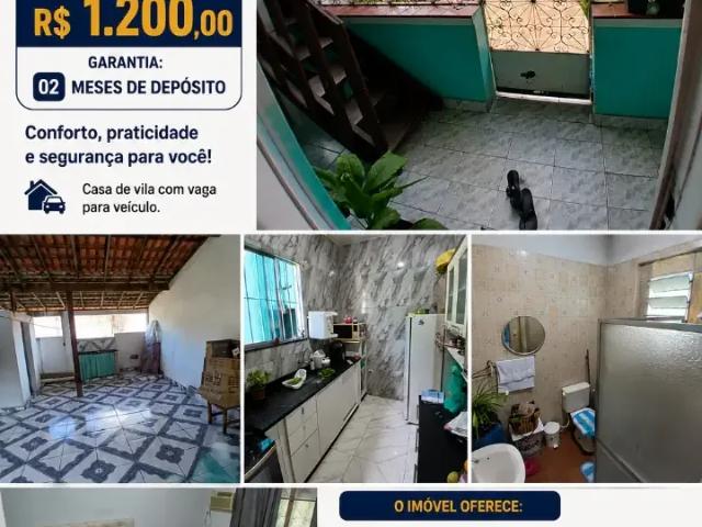Casa / Sobrado para Locação em Rio de Janeiro/RJ Campo Grande 1 Quartos
