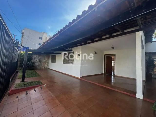 Casa / Sobrado para Locação em Uberlândia/MG Brasil 3 Quartos