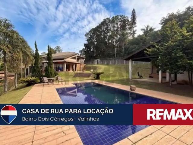 Casa / Sobrado para Locação em Valinhos/SP Dois Córregos 3 Quartos