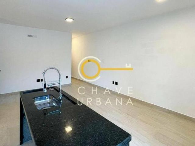 Casa Sobreposta Alta NOVA com 3 dormitórios à venda, 114 m² por R$ 840.000 Vila Belmiro Santos/S