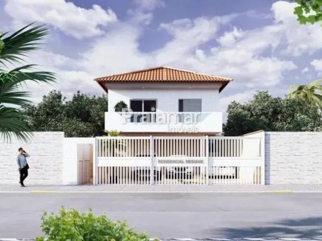 Casa sobreposta baixa | 02 dorm | 01 vaga de garagem | 41m² | cidade da criança praia grande