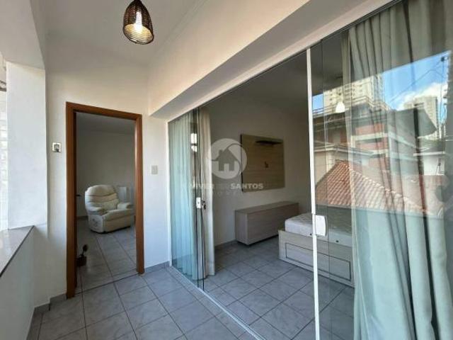 Casa Sobreposta em Condomínio 2 Dormitórios, Pronta para Morar no Embaré Santos SP