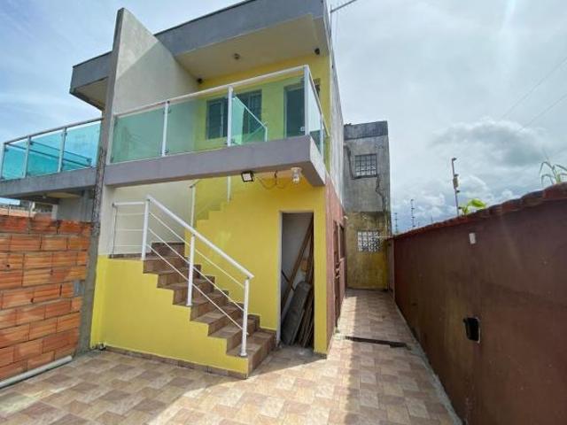 Casa Sobreposta para Venda em Itanhaém, Jardim das Palmeiras, 2 dormitórios, 1 banheiro, 1 vaga