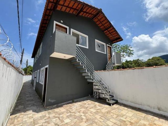 Casa Sobreposta para Venda em Itanhaém, Jequitibá, 2 dormitórios, 1 banheiro, 1 vaga