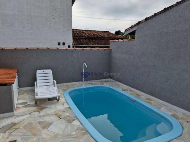 Casa Térrea 80m² Reformada 2 dormitórios com Piscina e Churrasqueira em Bertioga SP