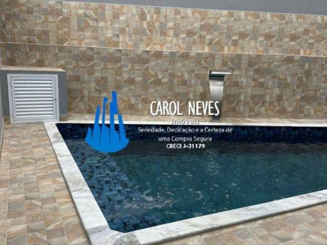 CASA TERREA 3 DORMITORIOS LADO PRAIA FINANCIAMENTO MONGAGUA