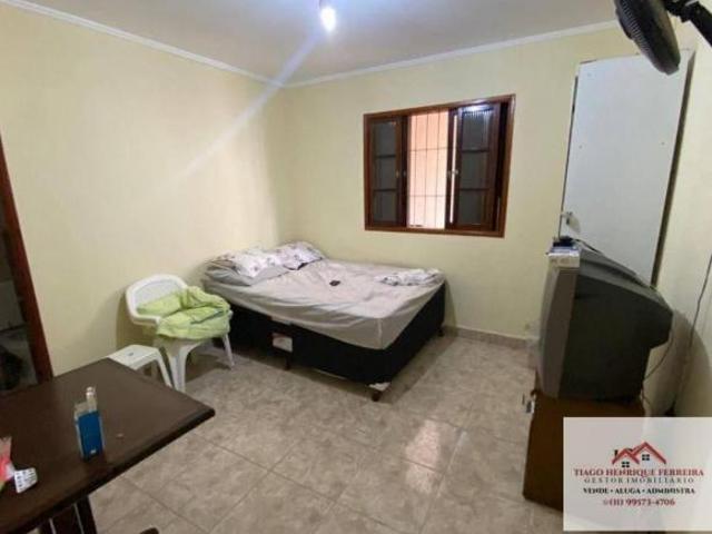 Casa térrea, 3 dormitórios, sendo 1 suíte, churrasqueira, piscina. Jardim Suarão, Itanhaem. Estuda p