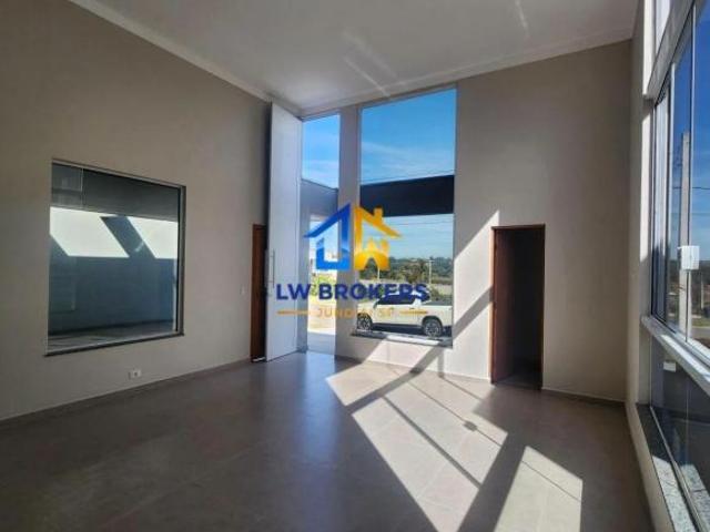 Casa Térrea 3 quartos, Gran Ville Itupeva, 4 vagas garagem Recém Construída